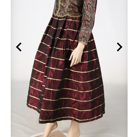 Victor Costa | Skirts | Victor Costa Womens Silk Formal Skirt Ball Gown ...